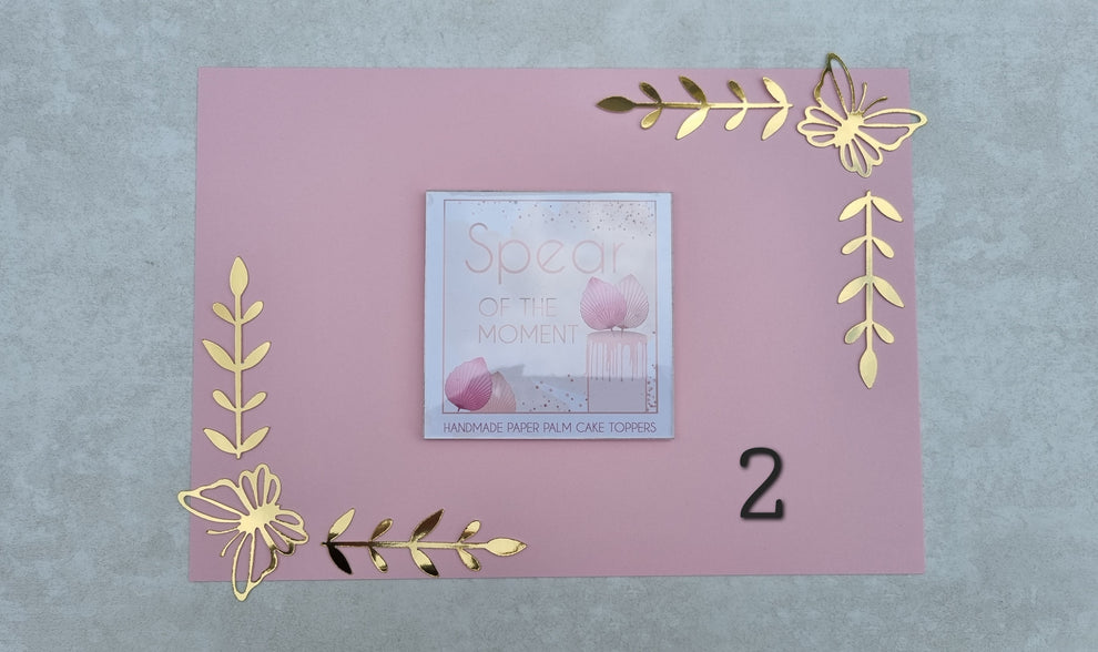 Sheet cake Corner/border toppers – spearofthemoment